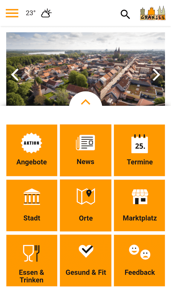 Gransee-App – Amt Gransee und Gemeinden