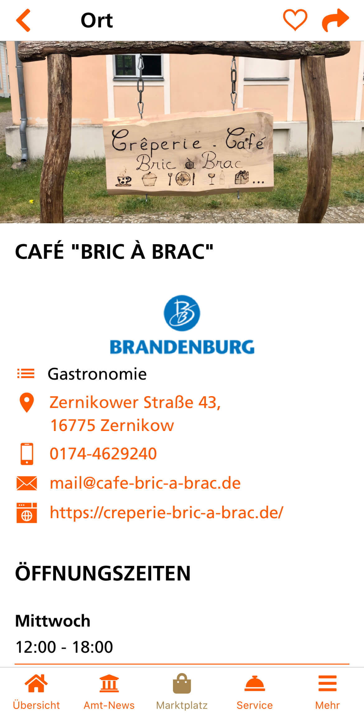 Gransee-App – Amt Gransee und Gemeinden